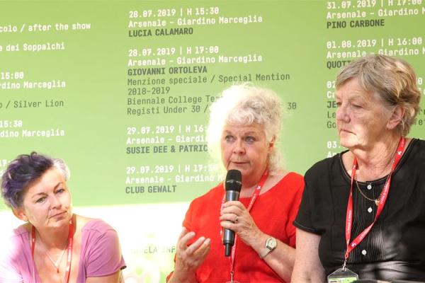 Biennale Teatro 2019 | Biennale Teatro 2019 - Encounter with Susie Dee ...